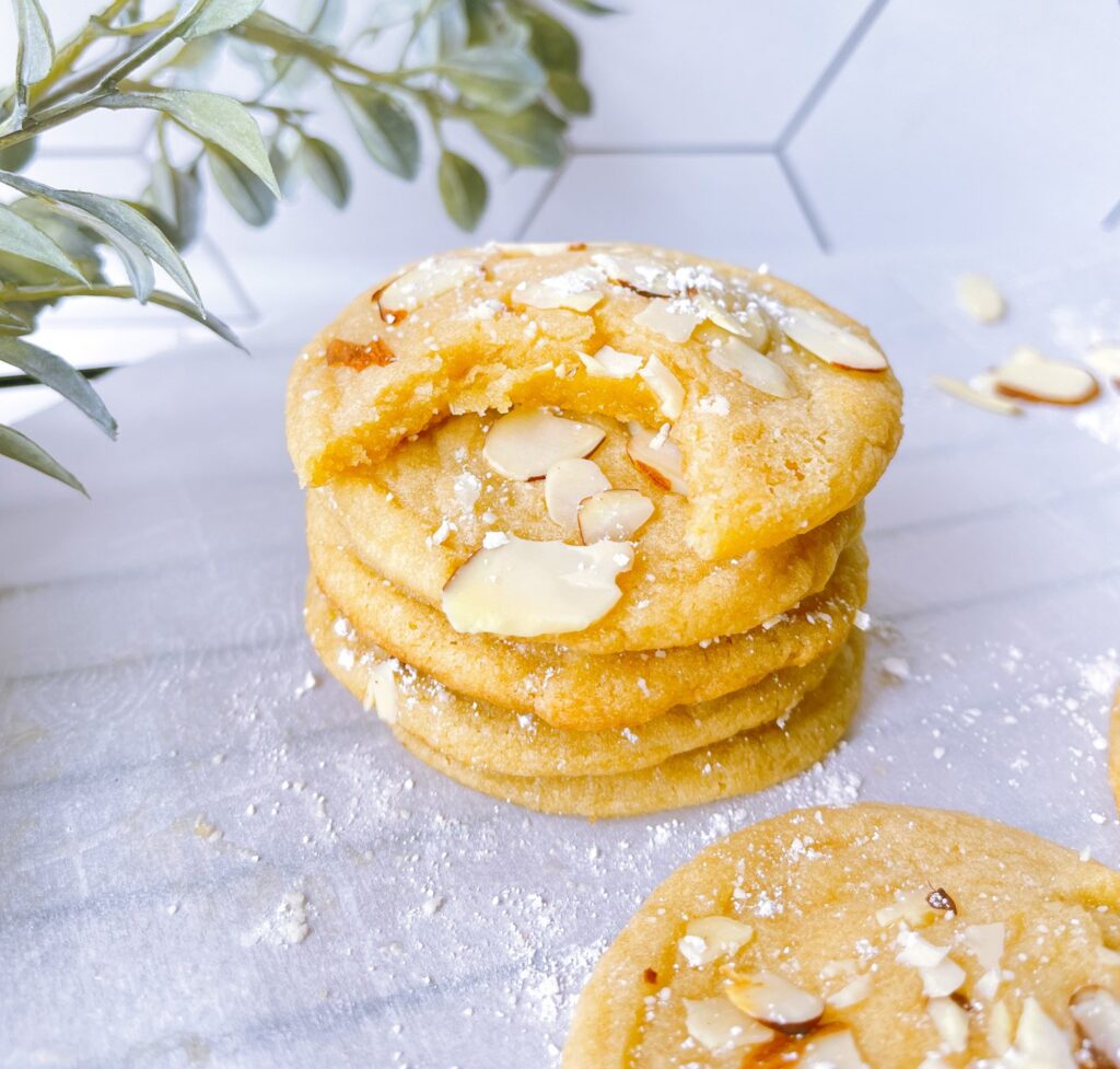 Almond Croissant Cookies – Filled with Almond Frangipane - Maegan Kay Bakes